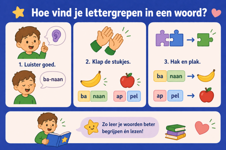 Wat is een lettergreep? Uitleg voor ouders en kinderen